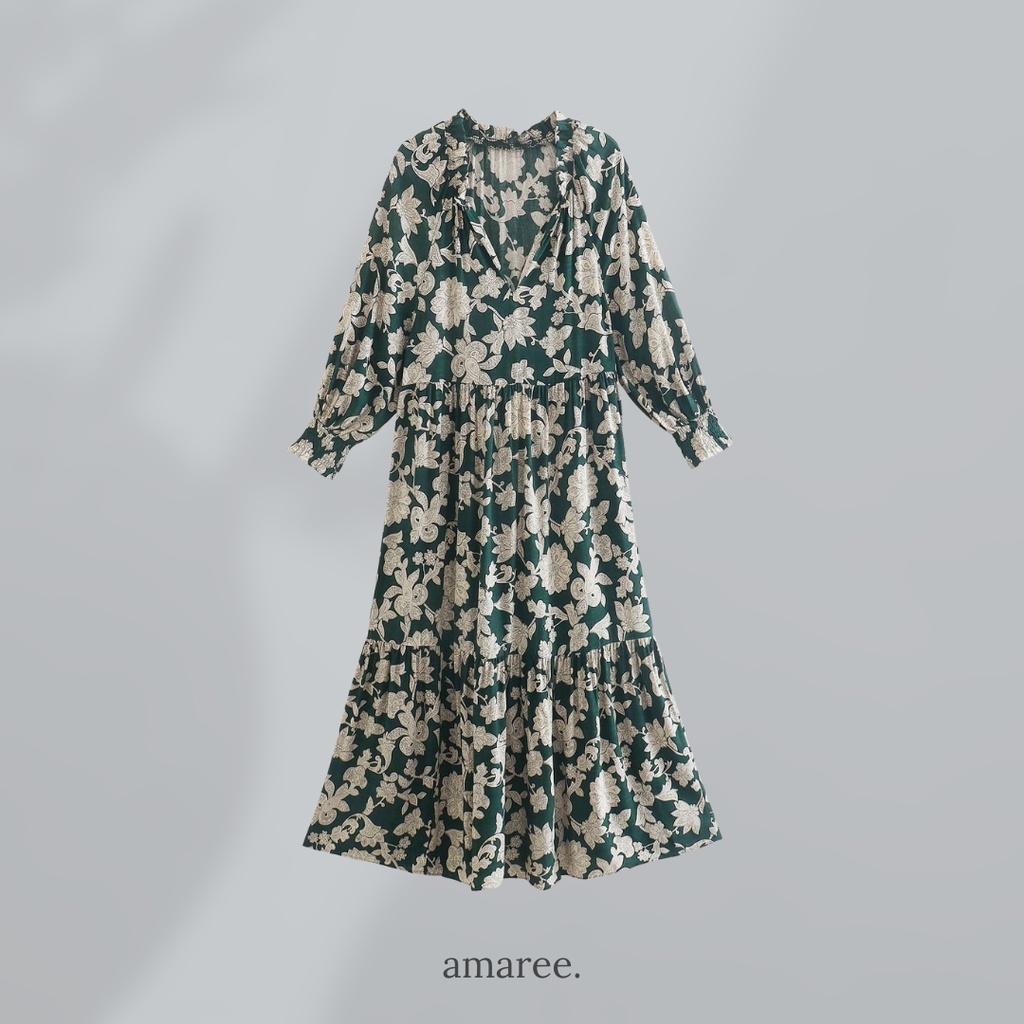 MARWA FLORAL DRESS - amaree