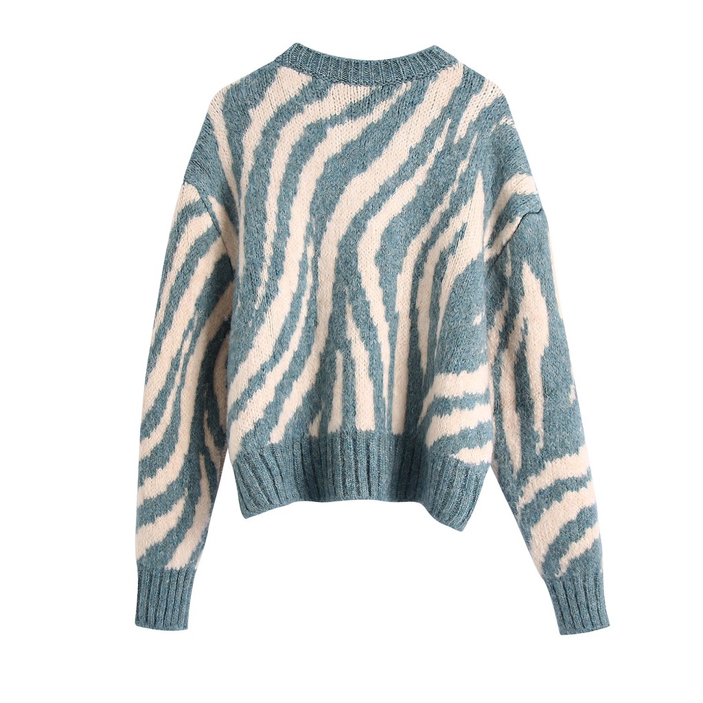 SORA ZEBRA SWEATER - amaree