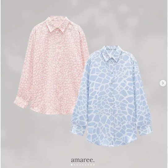 nara satin shirt - amaree