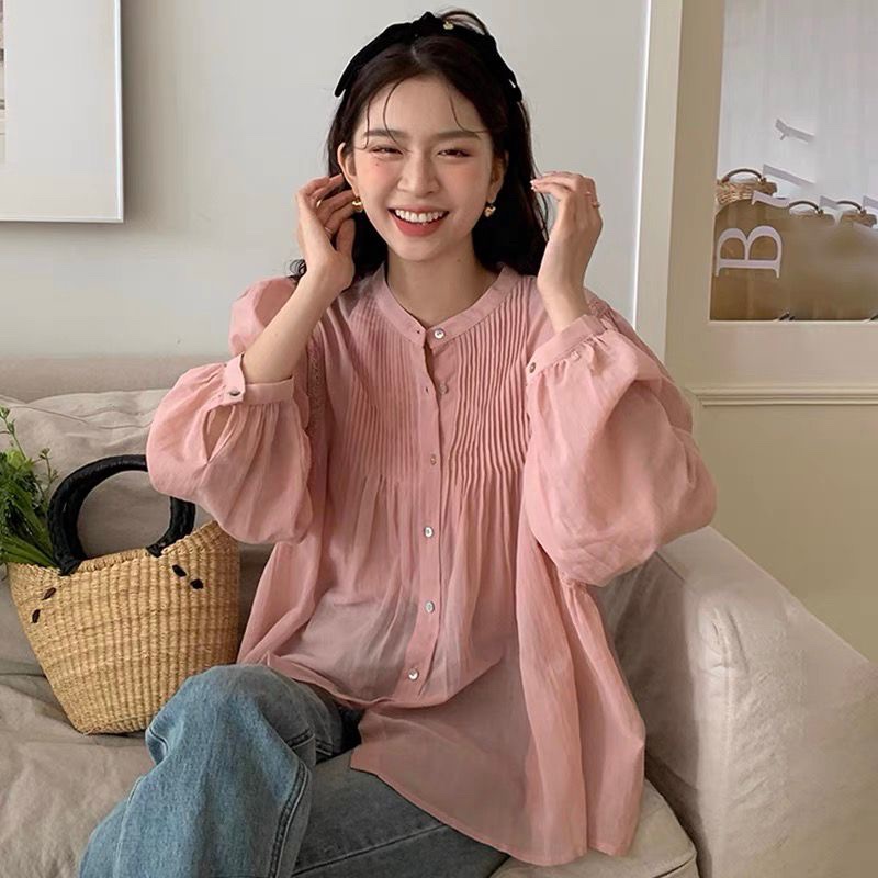 Emily Blouse Pink - amaree